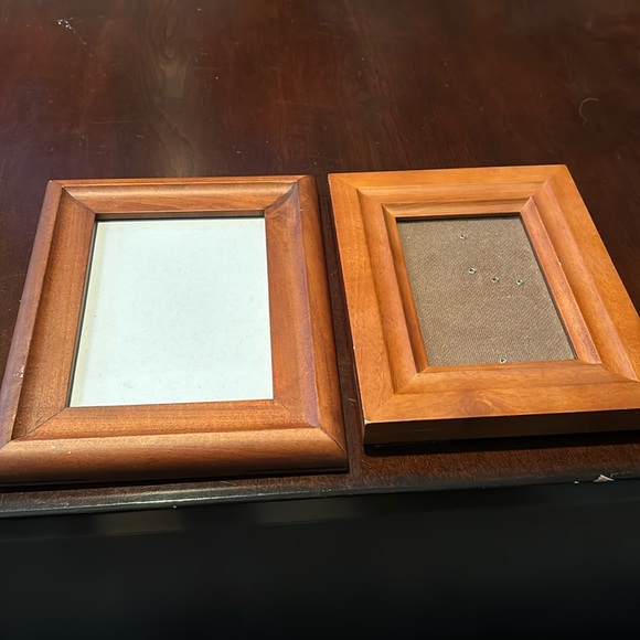Accents | 2 Light Colored Wood Frames | Poshmark